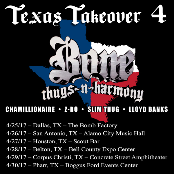 Texas Takeover Tour 2017 – Loyal Bone Fans